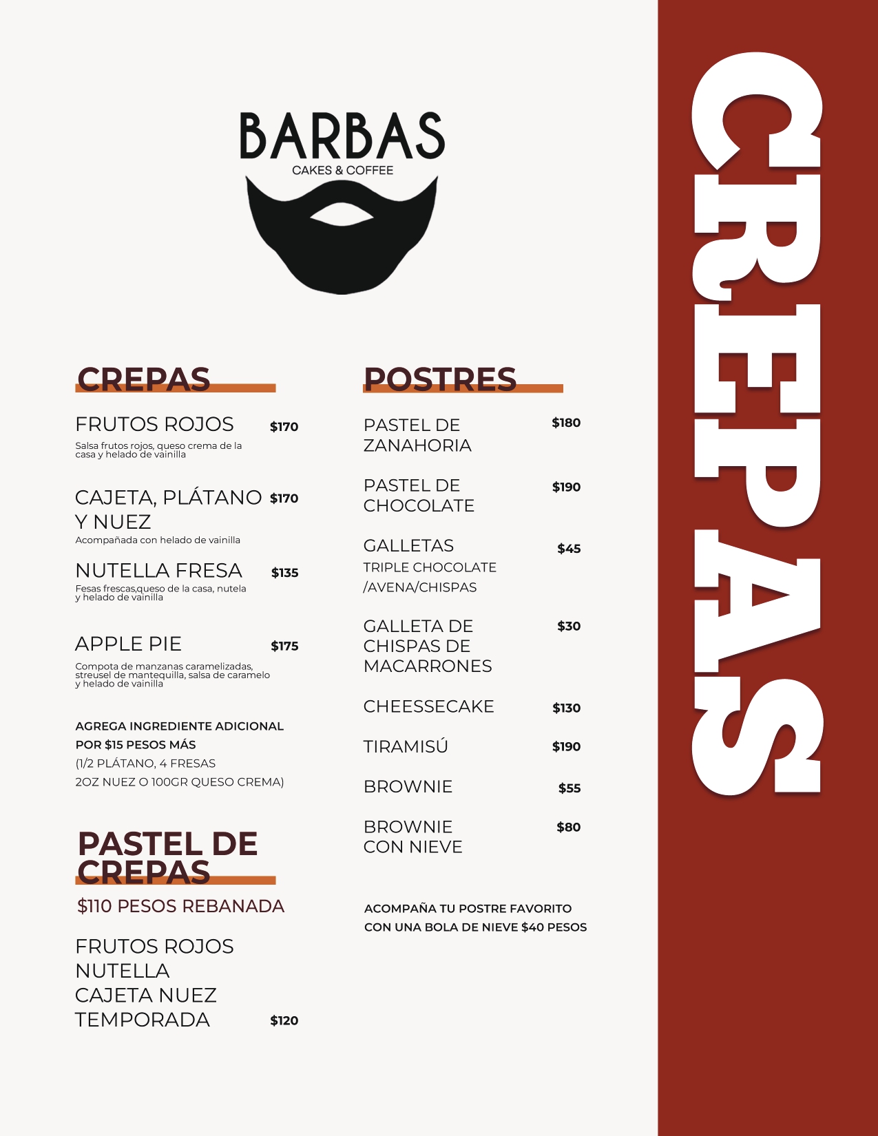 Barbas Cakes and Coffee